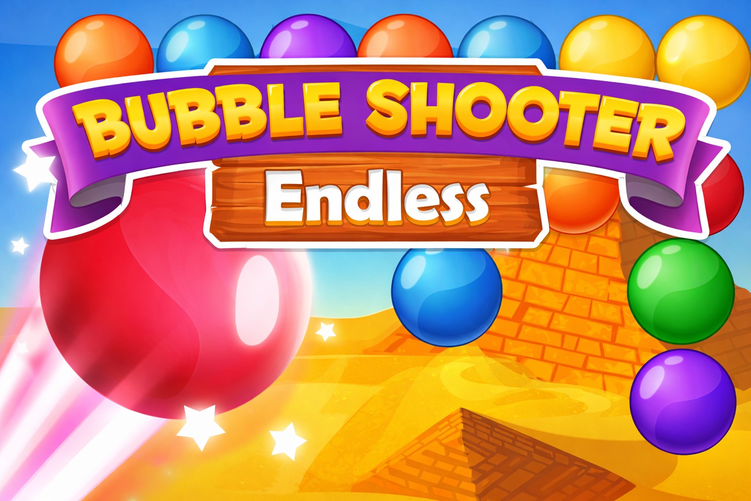 Igra Bubble Shooter Endless na Igre123