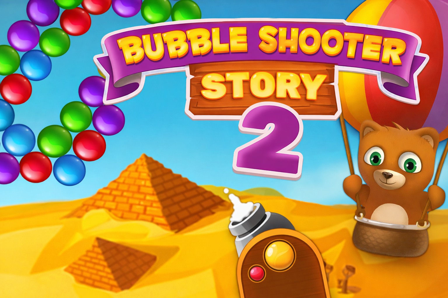 Igra Bubble Shooter Saga 2 na Igre123